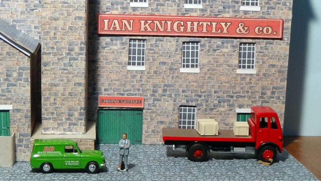 Model Railway Factory In Stone With Chimney, 00 scale. – Classic ...