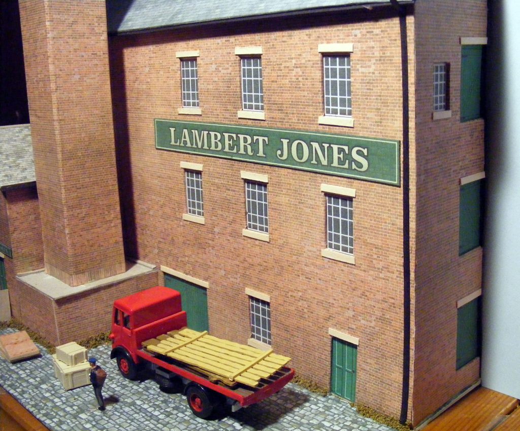 Model Railway Factory In Brick With Chimney, 00 scale. – Classic ...