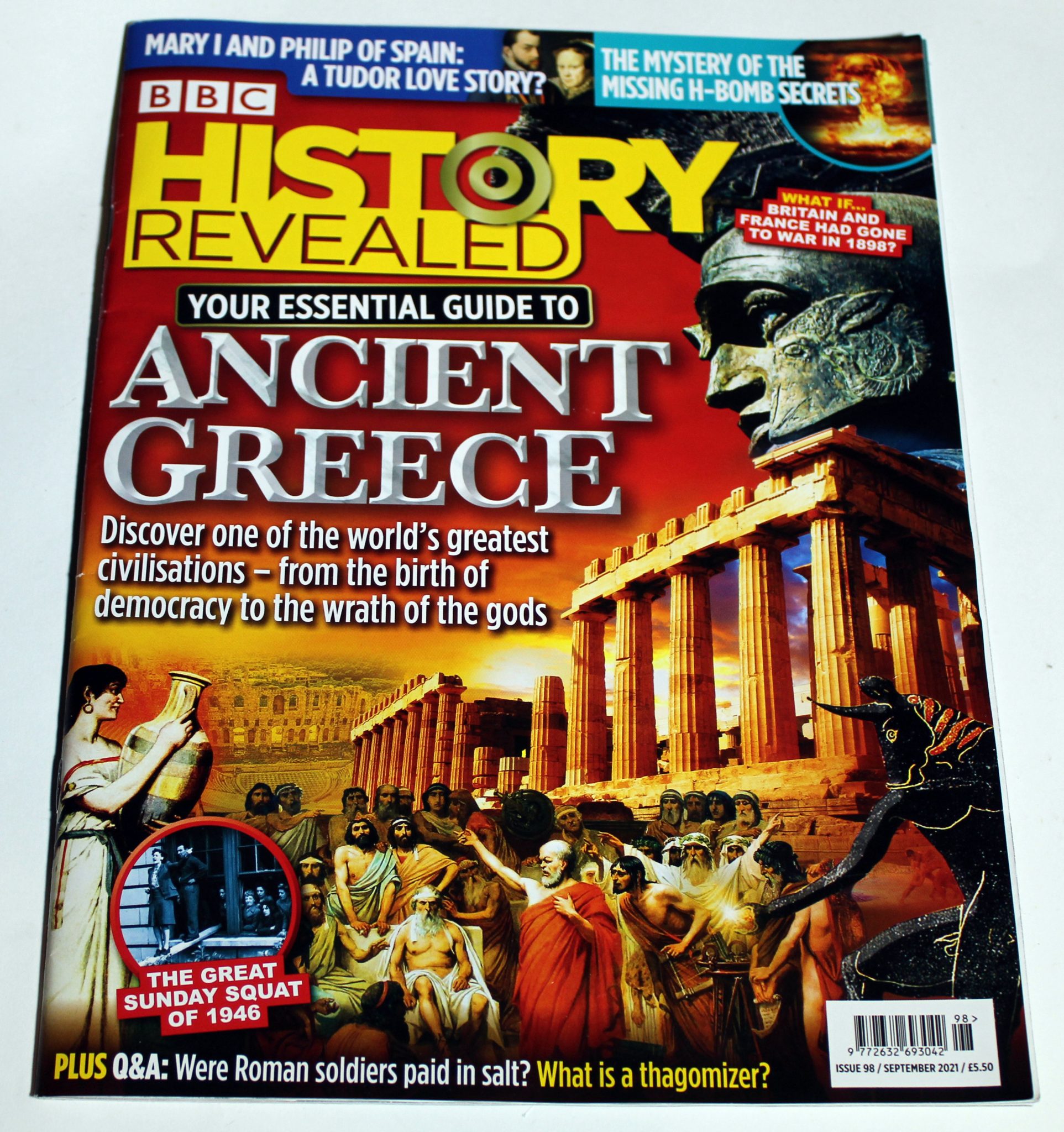 BBC History Revealed Sept. 21, Essential Guide to Ancient Greece ...