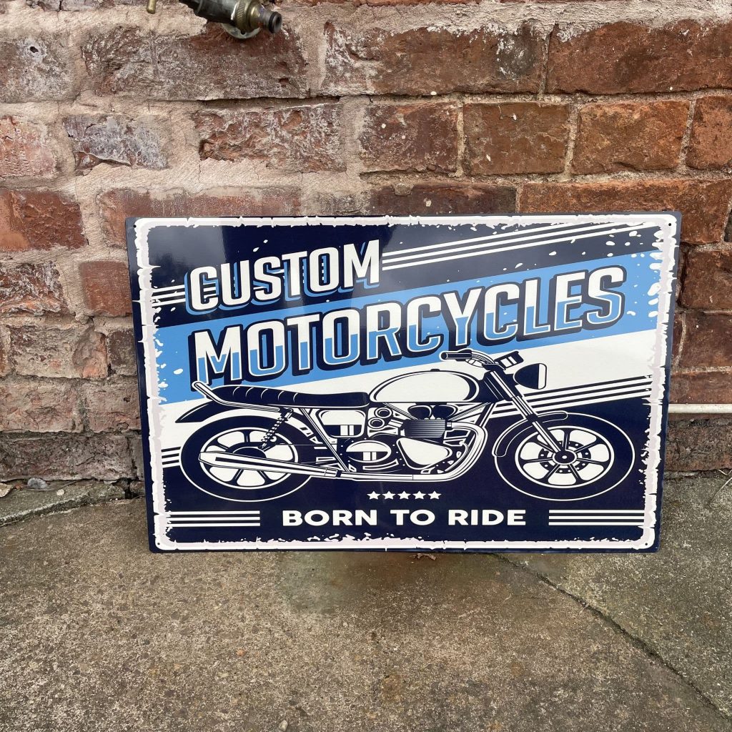 Motorcycle signs – Classic Collect models