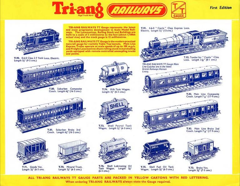 The origins of TT and The Tri-ang TT range 1958-64. Part #1 – Classic ...