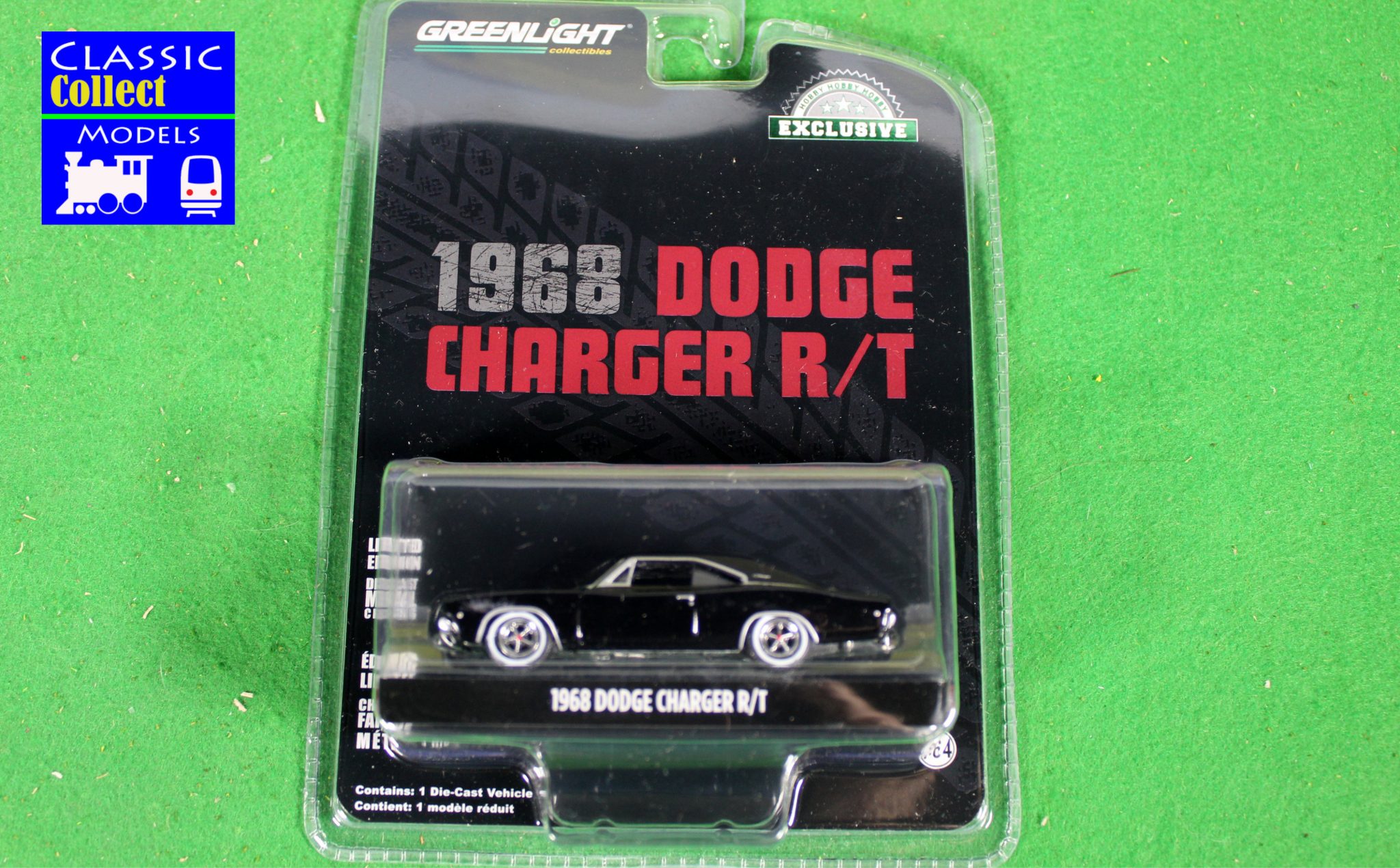 Greenlight Models 1:64 Scale 1968 Dodge Charger R/T Model – Classic ...