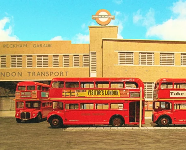 Kingsway, Peckham London Transport bus garage, ready-made – Classic ...